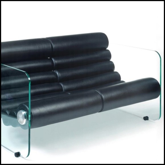 Sofa Fabio Lenci 2-Seat Hyaline PC-Fabio Lenci